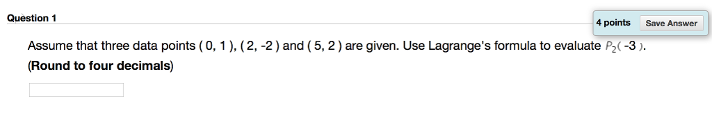 Solved Question 1 4 pointsSave Answer Assume that three data | Chegg.com Solved Question 1 4 pointsSave Answer Assume that three data | Chegg.com