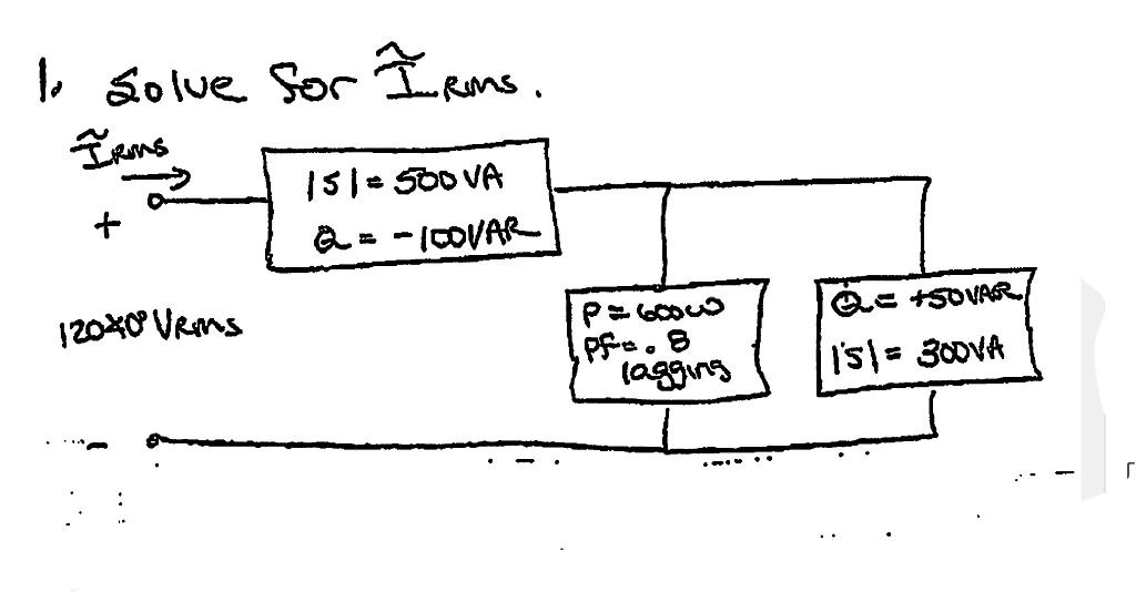 Solved 1. Solve for I Ims. | Chegg.com