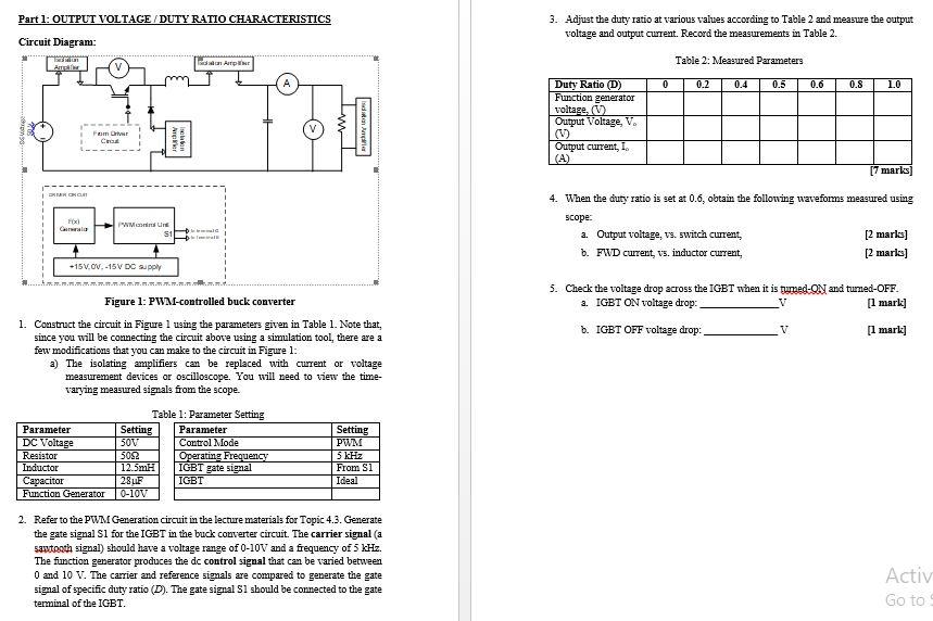 Using MATLAB, construct the circuit with those | Chegg.com