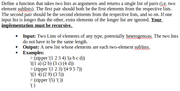 Solved I am looking for CLISP! NOT Racket, NOT Python. If | Chegg.com