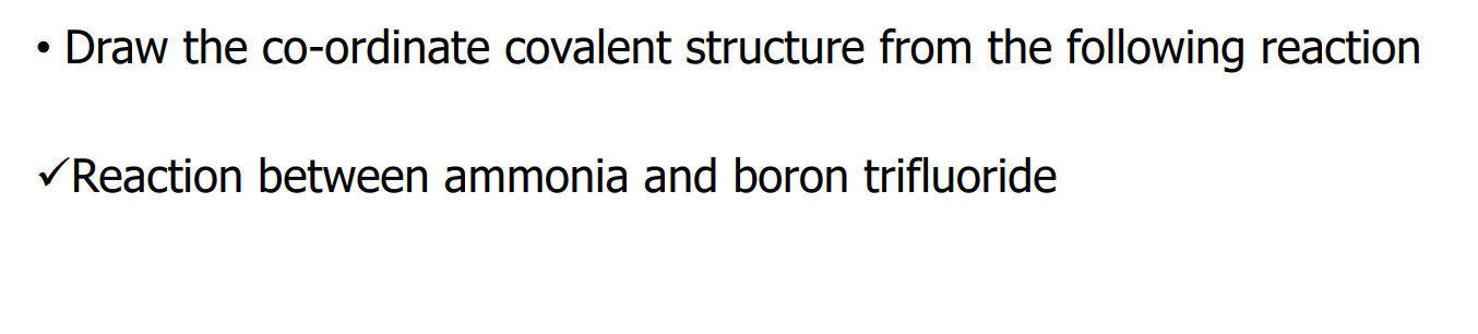 Solved - Draw the co-ordinate covalent structure from the | Chegg.com