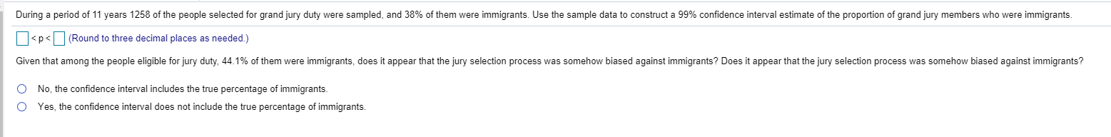Solved During a period of 11 years 1258 of the people | Chegg.com