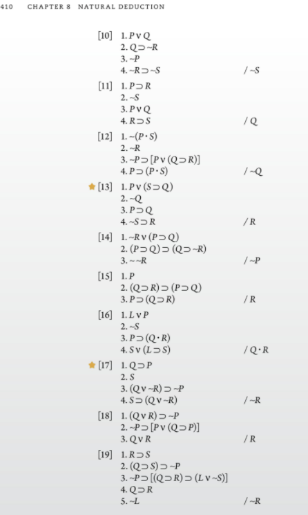 Solved 1. Use the first four implication rules to complete | Chegg.com
