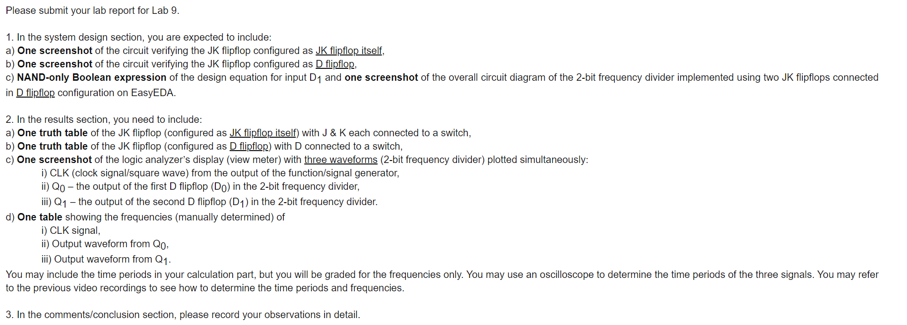 Solved 1. In the system design section, you are expected | Chegg.com