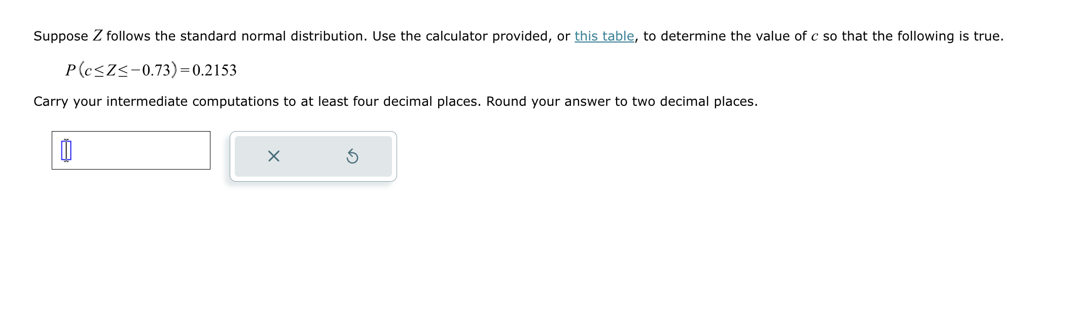 Solved Suppose Z ﻿follows the standard normal distribution. | Chegg.com