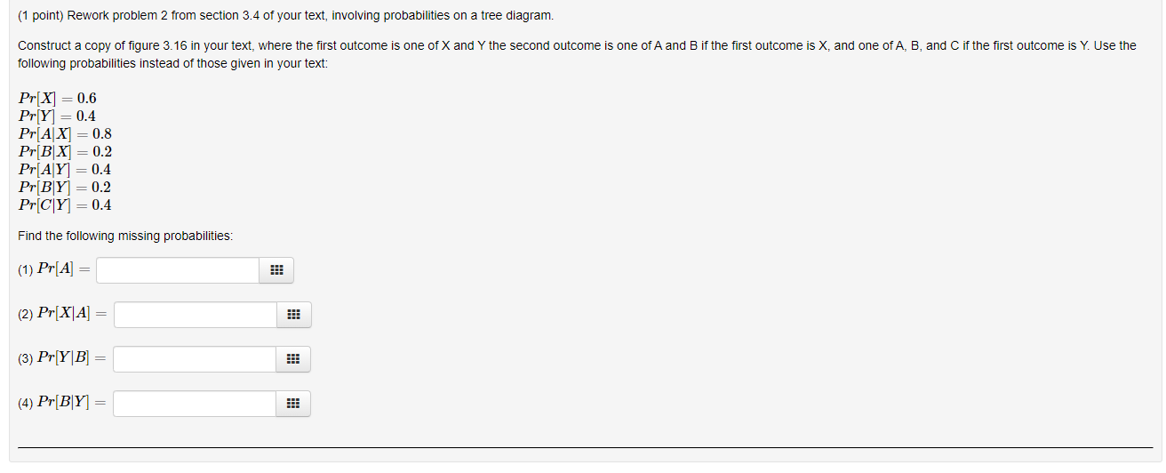 Solved 1 Point Rework Problem 2 From Section 3 4 Of Your