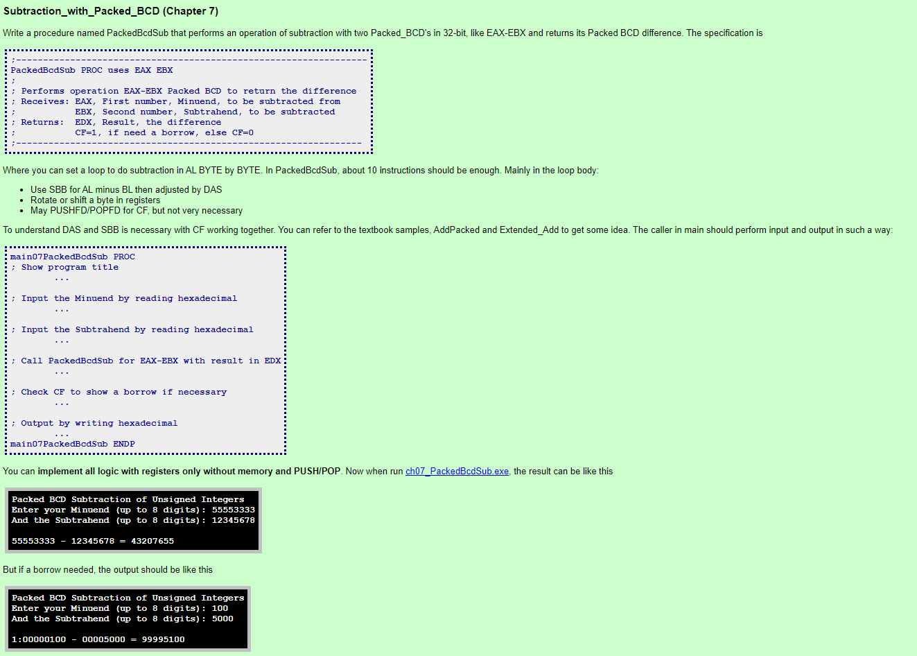 there is no more info to give, this is the whole | Chegg.com