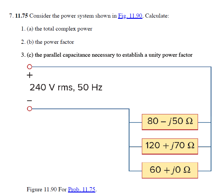 Solved Replace the loads of the power system shown in Figure | Chegg.com