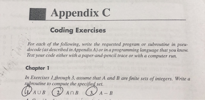 Solved In Exercises 1 through 3, assume that A and B are | Chegg.com