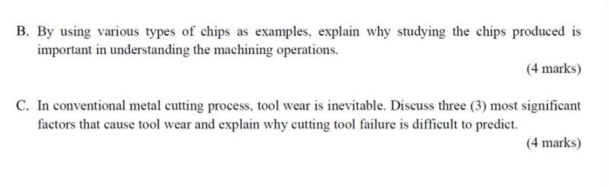 Solved B. By using various types of chips as examples, | Chegg.com