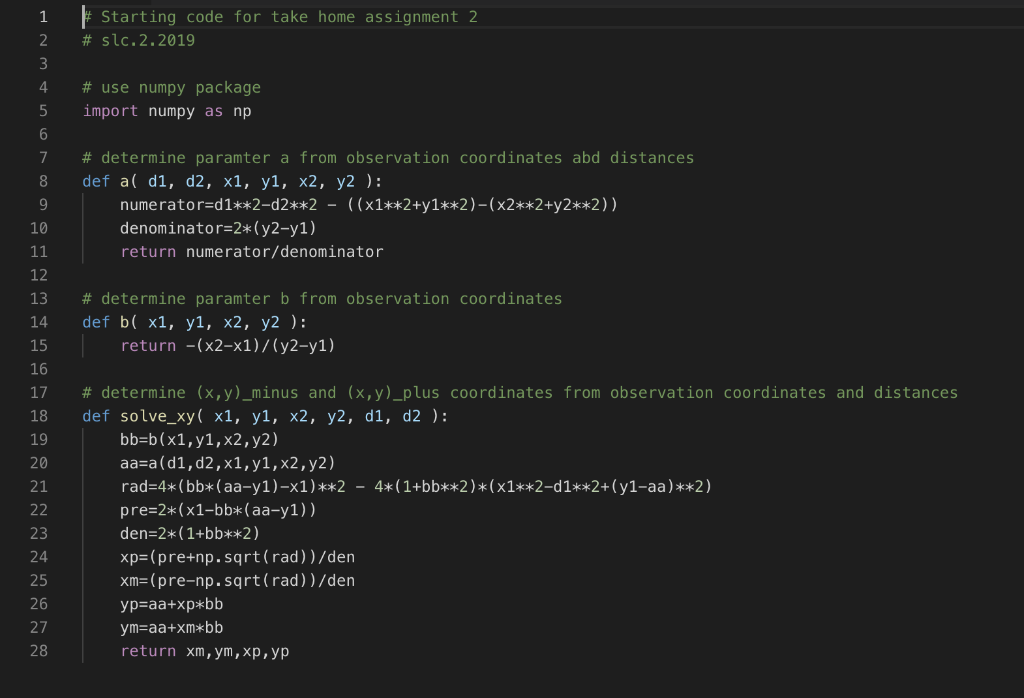 Solved 11.18 A2: Use triangulation to locate a pollutant | Chegg.com