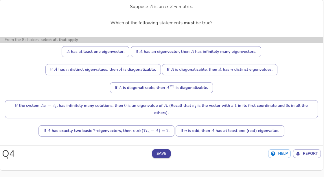 Solved Which of the following statements must be true? rom | Chegg.com