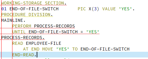 Solved A) Identify the syntactical errors in the COBOL | Chegg.com