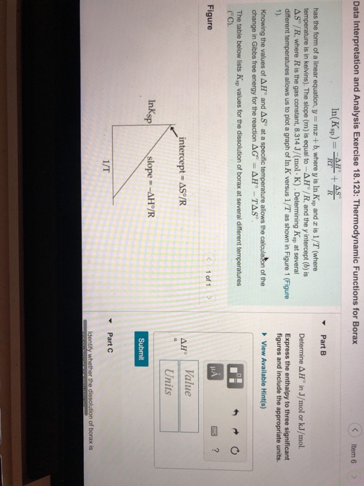 Solved Part B Constants | Periodic Table AH in J/mol or | Chegg.com