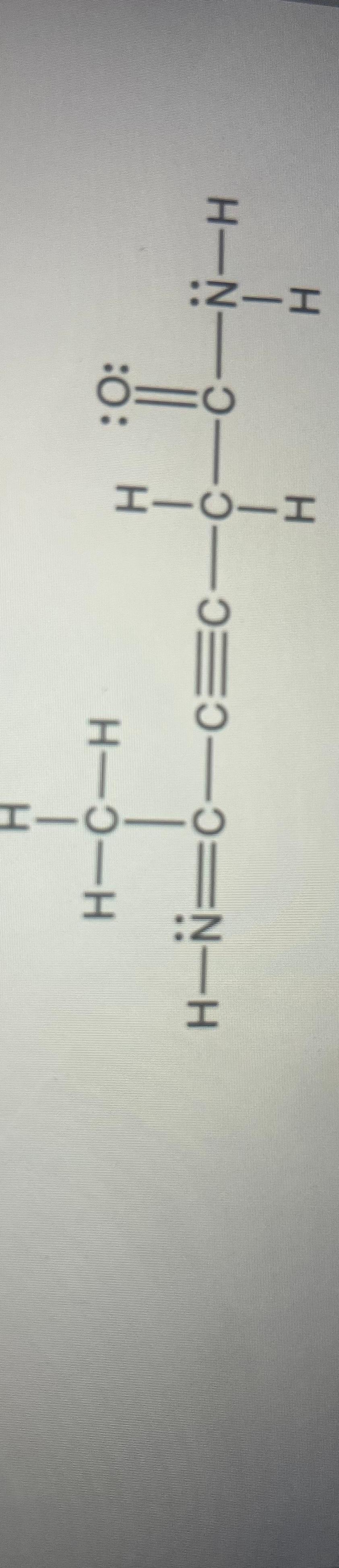 Solved Consider the Lewis structure for the following | Chegg.com