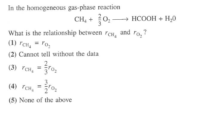 Solved In the homogeneous gas-phase reaction What is the | Chegg.com