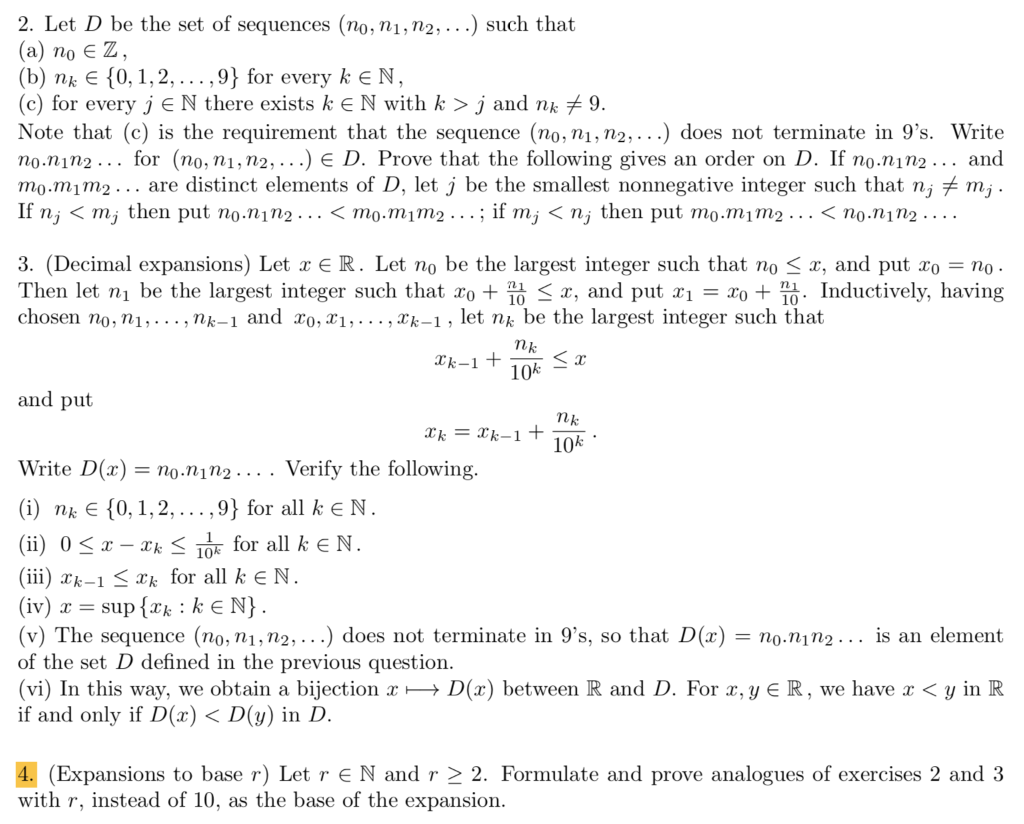 Solved Let r ∈ N and r ≥ 2. Formulate and prove analogues of | Chegg.com