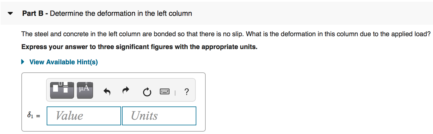 Solved Learning Goal: To use deformation compatibility | Chegg.com