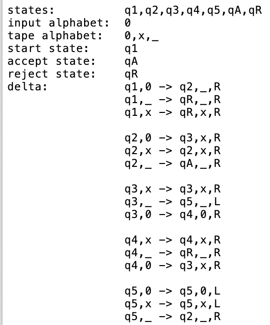 Design A Turing Machine That Recognizes The Language