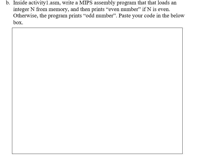 Solved Activity1.asm .data N: .word | Chegg.com