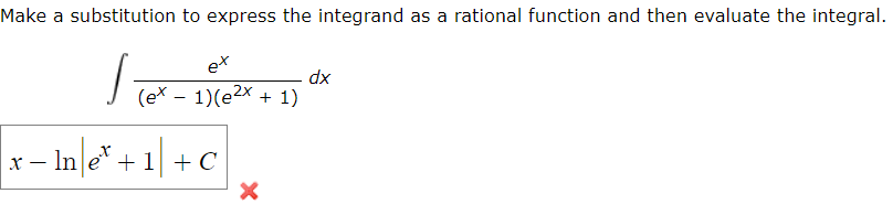 Solved Make a substitution to express the integrand as a | Chegg.com