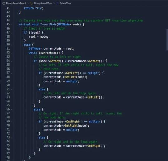 How do I code ExtendedAVLTree.h and ExtendedAVLNode.h | Chegg.com