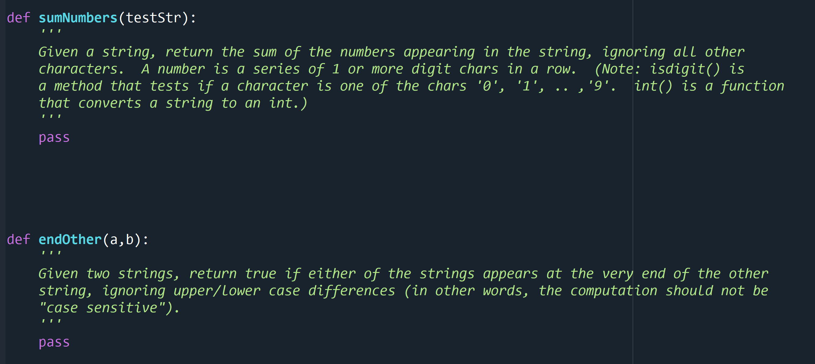 Solved version def zipZap(zapper): Given a string zapper, | Chegg.com