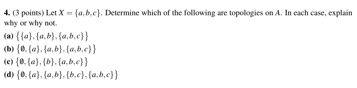 Solved Please show all steps and theorems used so I can | Chegg.com