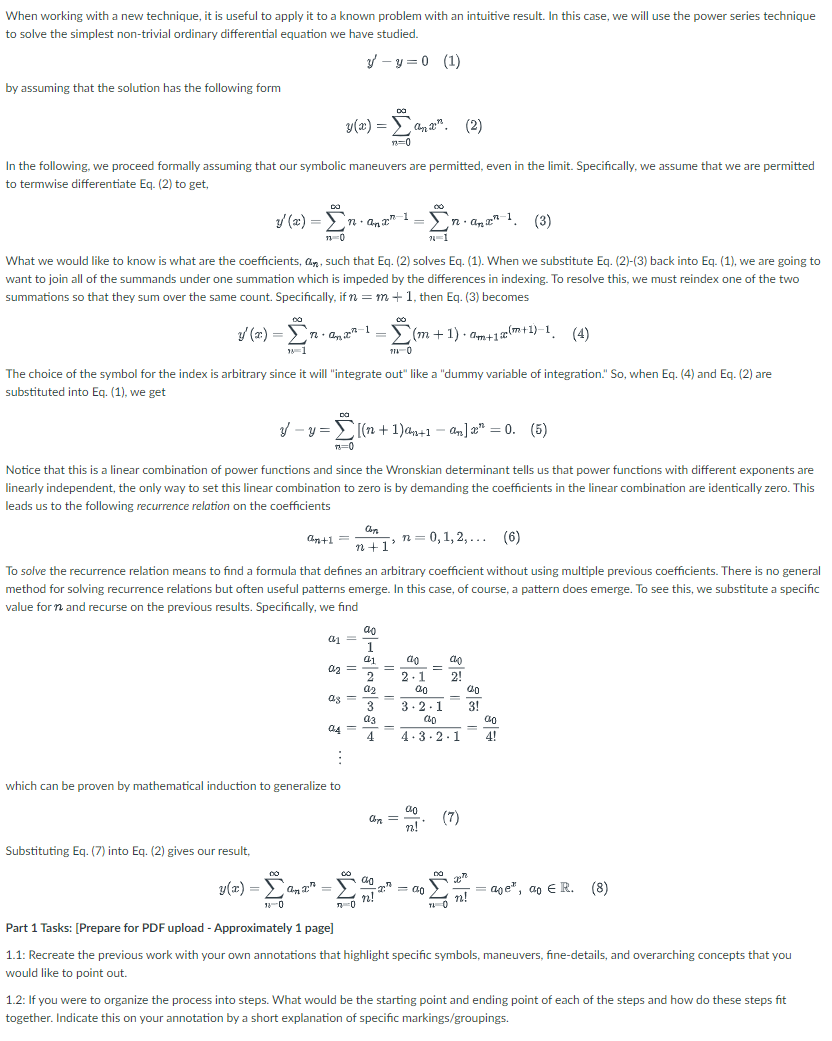 Solved Part 1 Tasks: [Prepare for PDF upload - Approximately | Chegg.com