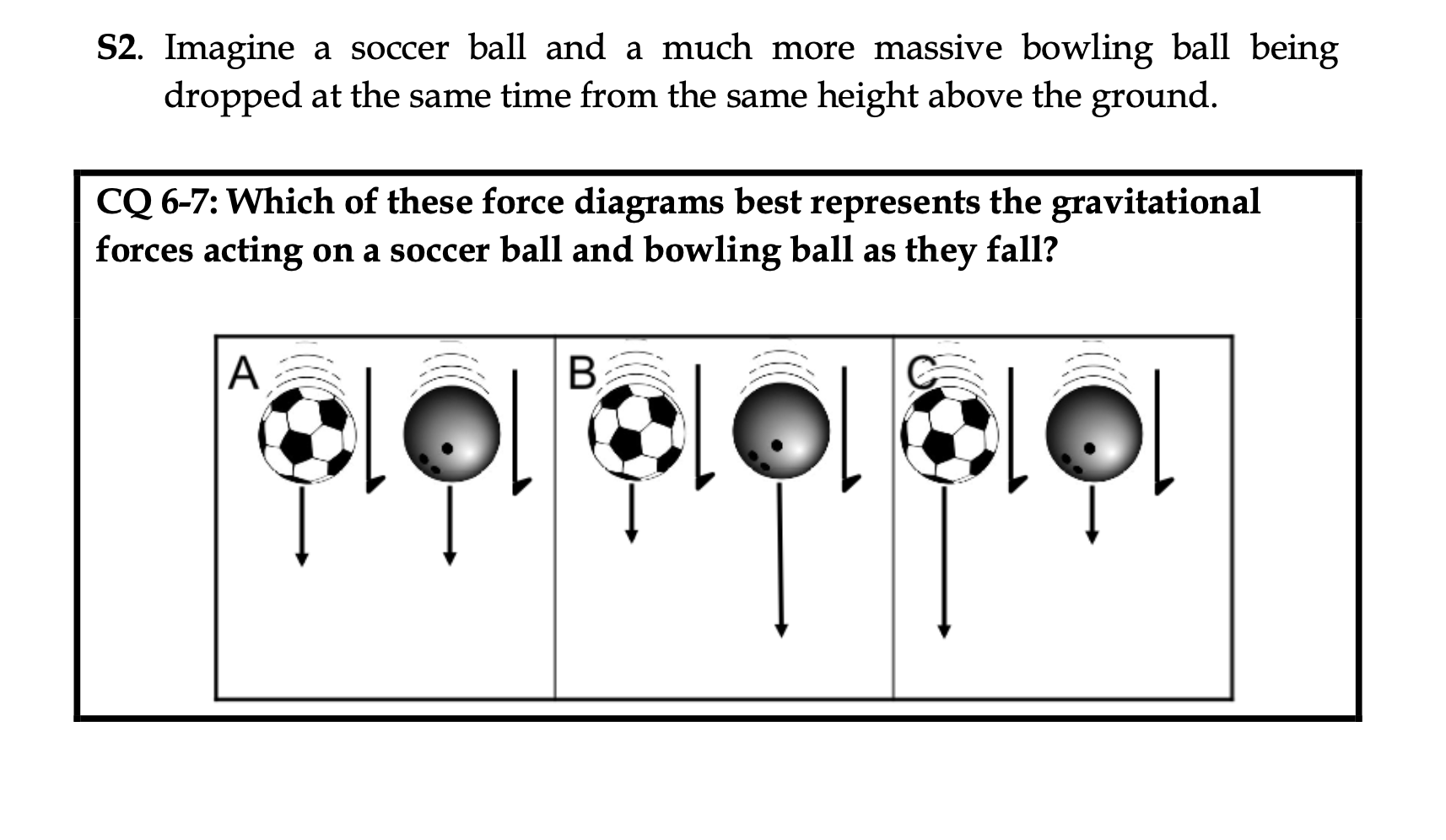 Solved S2. Imagine a soccer ball and a much more massive | Chegg.com
