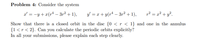 Solved Problem 4: Consider the | Chegg.com
