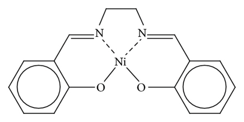 Solved -N N Ni -O NiCl2:6H20 Ni[(en)3]C12 [Ni salen] | Chegg.com