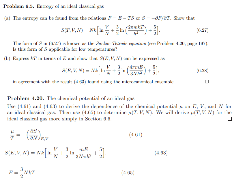Solved Only do Problem 6.5 please. The rest is extra | Chegg.com