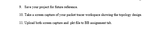 In this project, you will create a new network in | Chegg.com