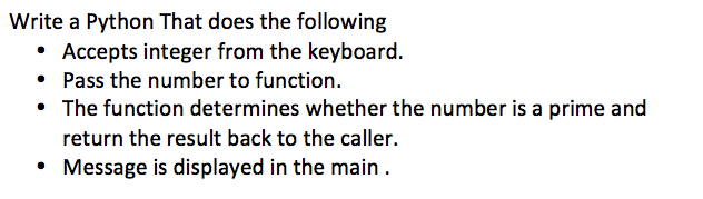 Solved Write a Python That does the following • Accepts | Chegg.com