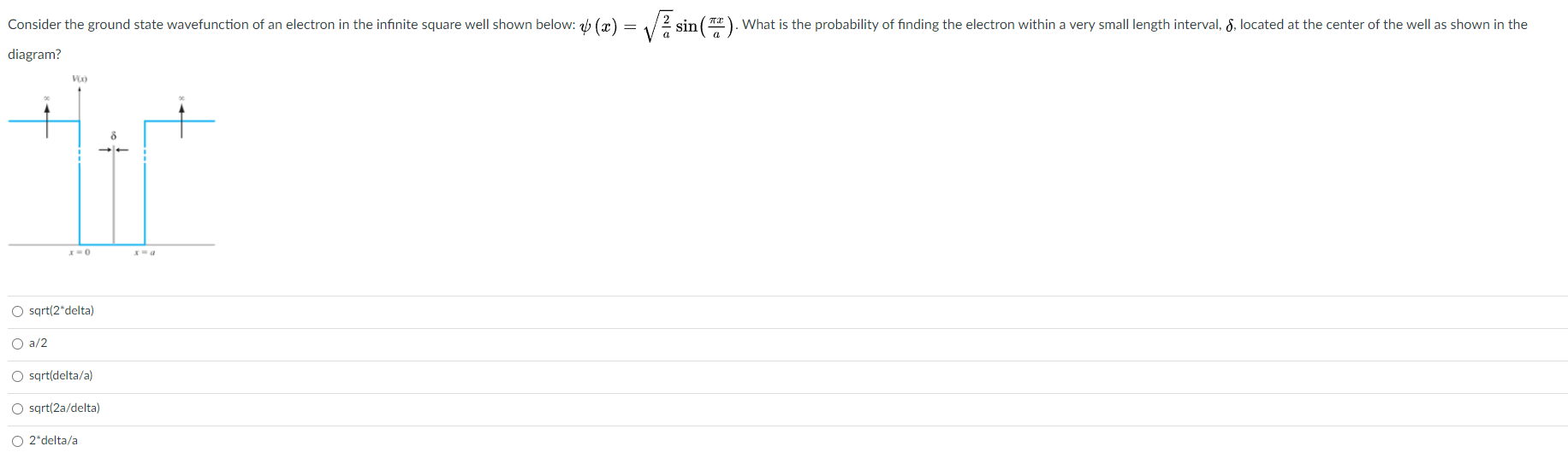 Solved Consider The Ground State Wavefunction Of An Electron