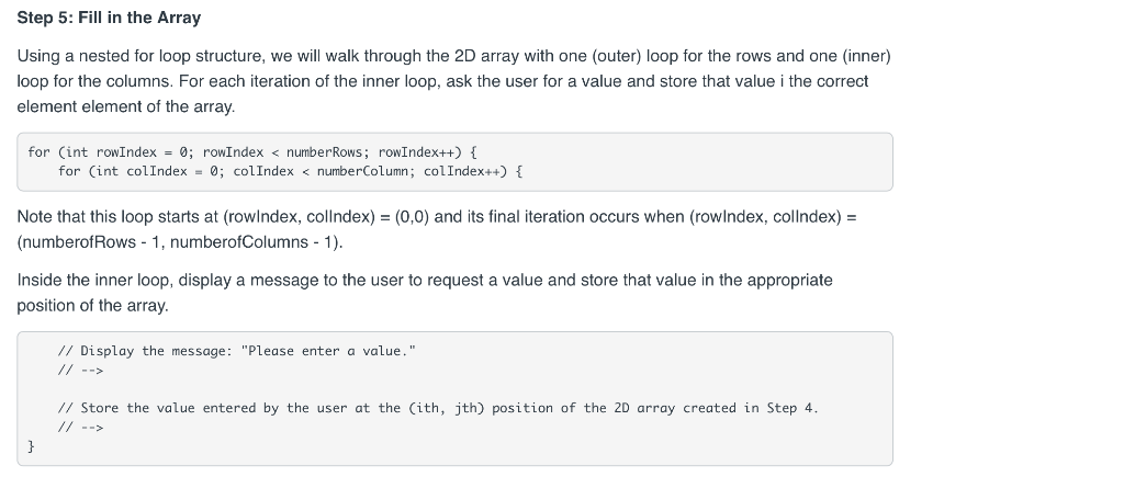 Solved What this Lab Is About two Dimensional (2D) Arrays | Chegg.com