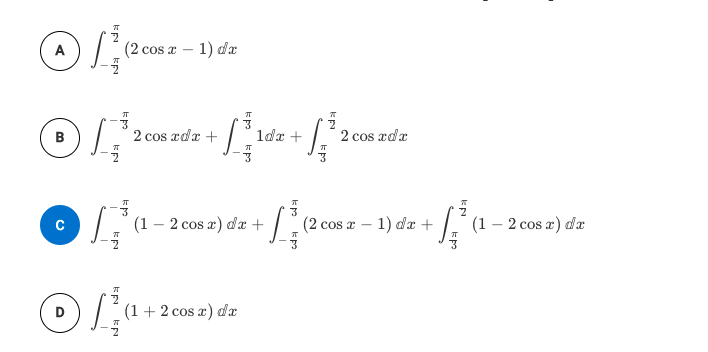 Solved The figure above shows the graph of y=2cosxy=2cos⁡x | Chegg.com