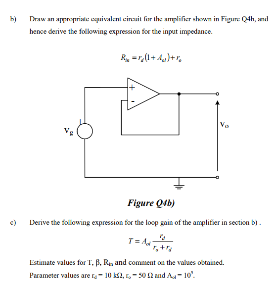Solved Draw an appropriate equivalent circuit for the | Chegg.com