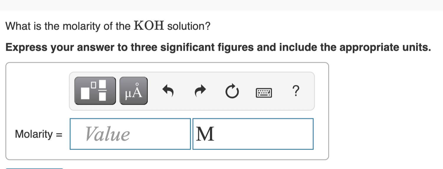 Solved A KOH solution is prepared by dissolving 8.85 g of | Chegg.com