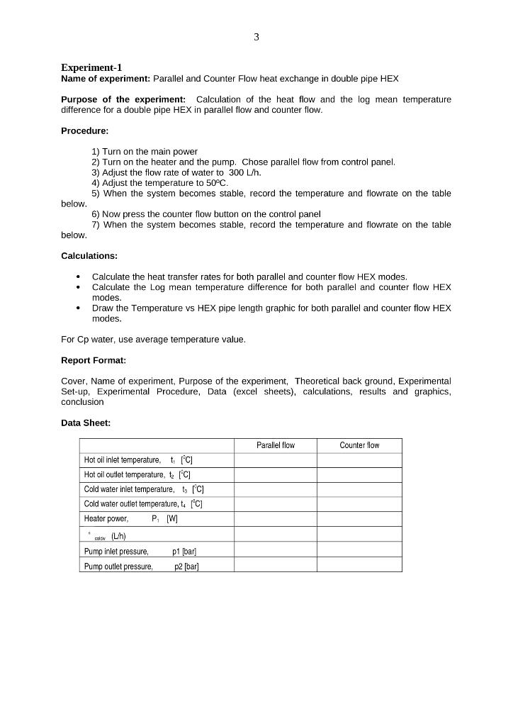 Solved 3 Experiment-1 Name of experiment: Parallel and | Chegg.com
