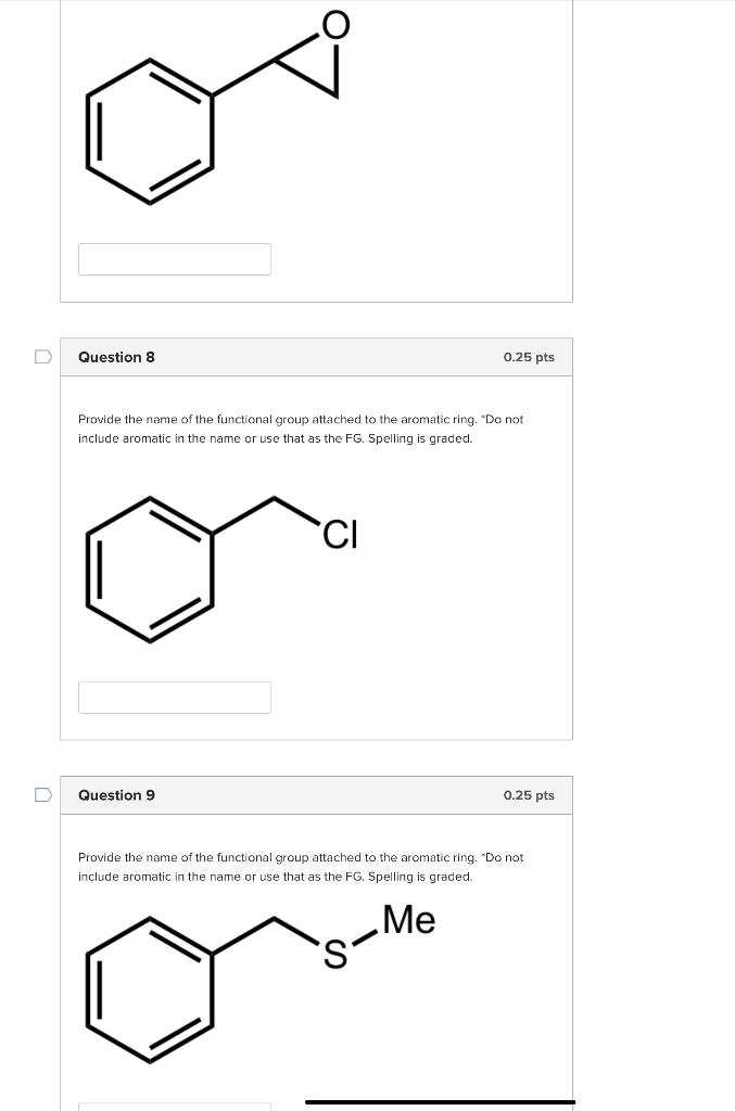 Solved Provide the name of the functional group attached to | Chegg.com