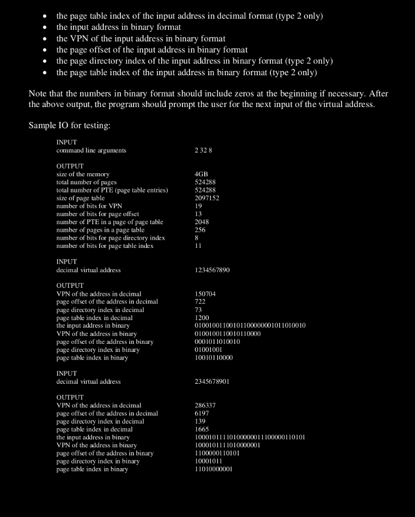 Solved Assignment 6 Address Space Write A C Program To Be 