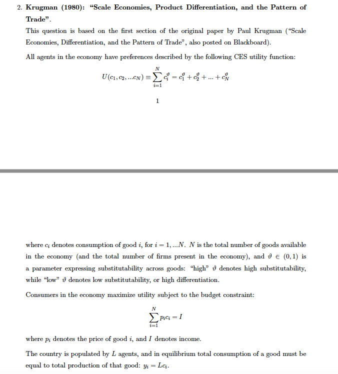 first order condition constraint