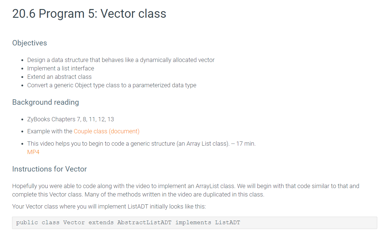 Solved Objectives - Design a data structure that behaves | Chegg.com