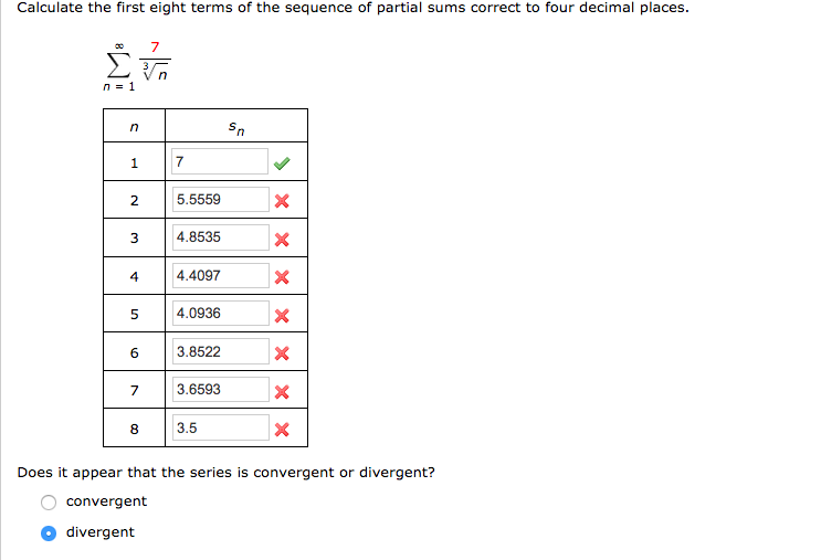 Solved Calculate the first eight terms of the sequence of | Chegg.com