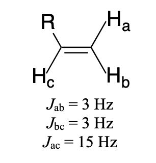 Solved For each hydrogen calculate its multiplicity (the | Chegg.com