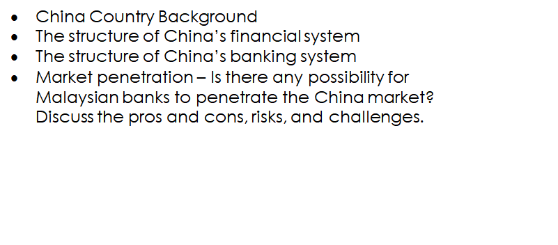Solved - China Country Background - The structure of China's | Chegg.com