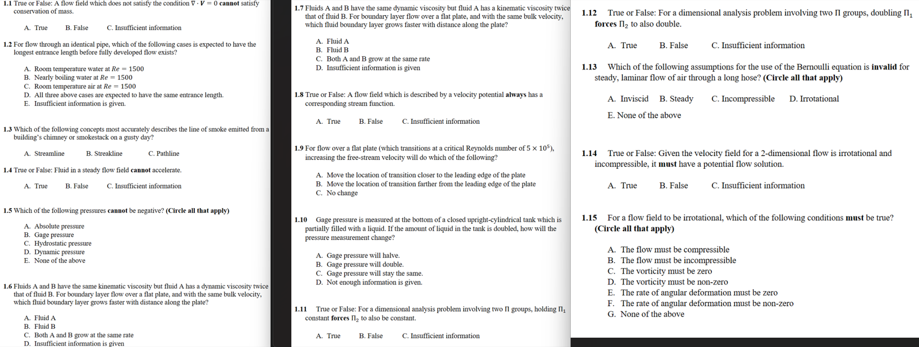 Solved Could you briefly explain the reasons for each answer | Chegg.com