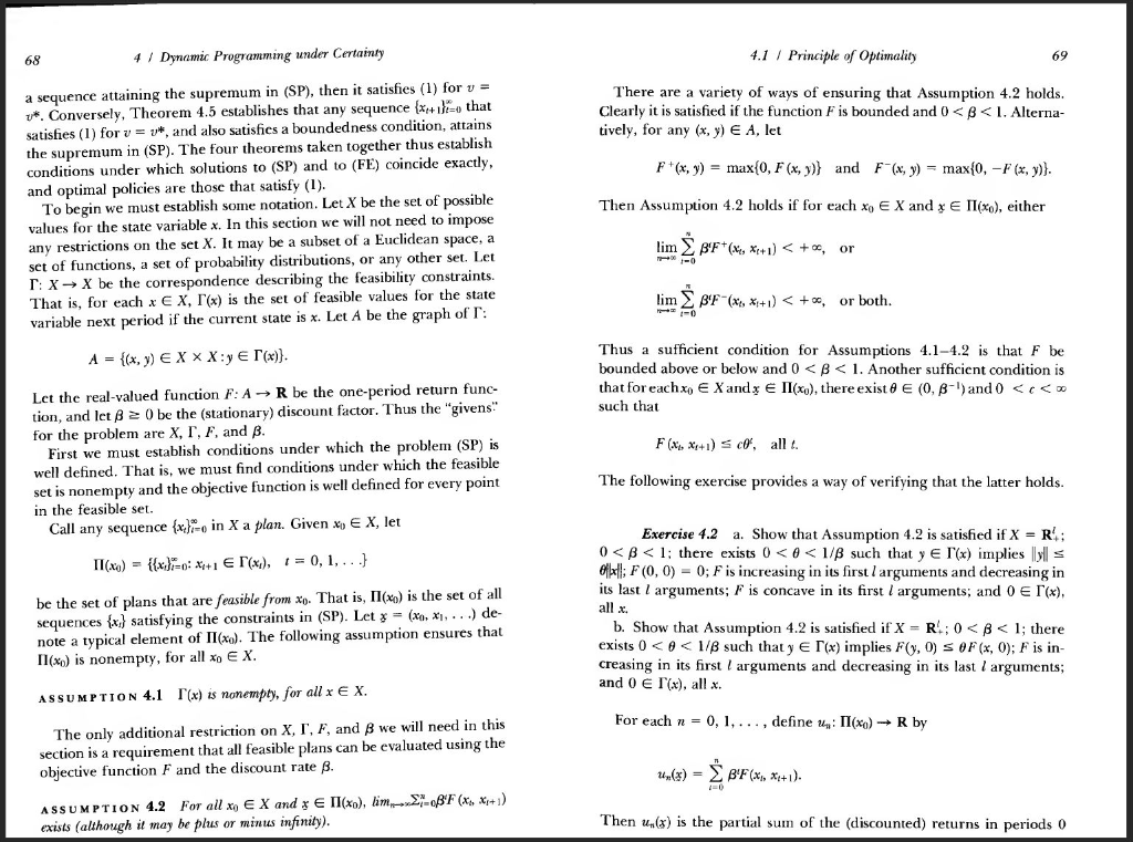 PRINCIPLE OF OPTIMALITY: SOLVE EXERCISE 4.7 SHOWN | Chegg.com